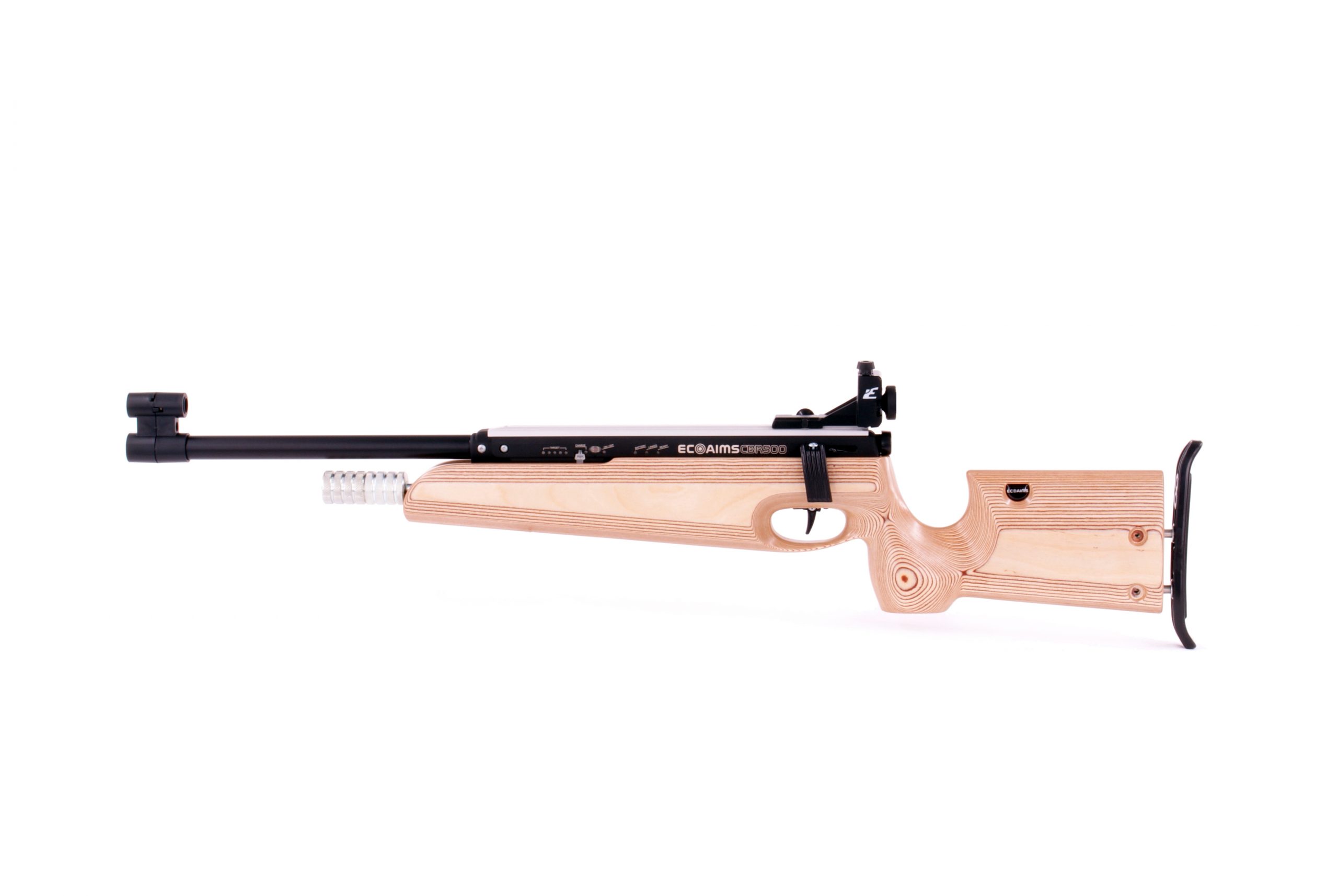Biathlon rifle set (with Heavy Duty Target and Ecoaims Display) | Ecoaims