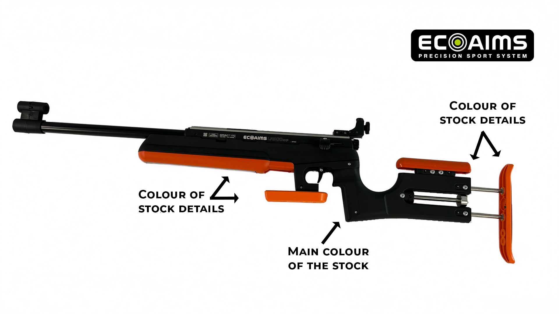 LR500EXP: Biathlon Laser Rifle & Single Target | Ecoaims